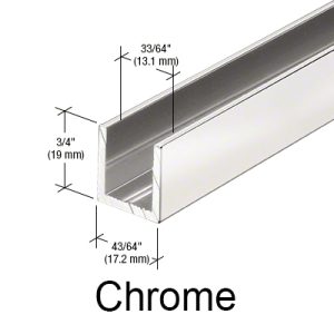 Shower U Channels | PS Glass Fittings