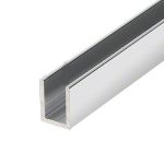Chrome Shower U Channel | PS Glass Fittings